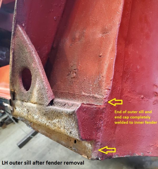 Austin Healey “Dogleg” Construction Details – Precision Sportscar